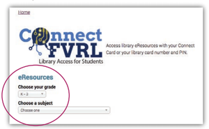 FVRL Connect Card | Woodland Middle School